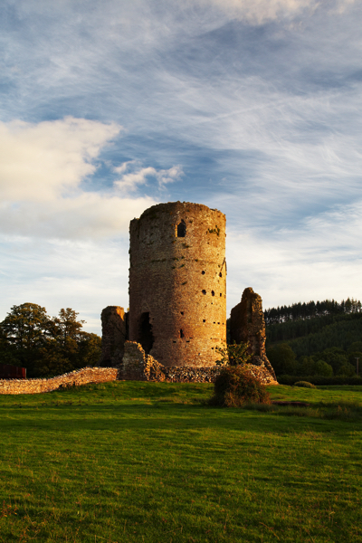 Tretower Castle and Tower - Brecon Beacons National Park, Wales