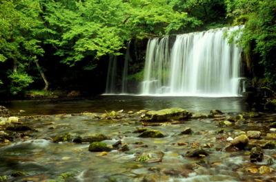 Walking Trails in Waterfall Country - Brecon Beacons National Park, Wales